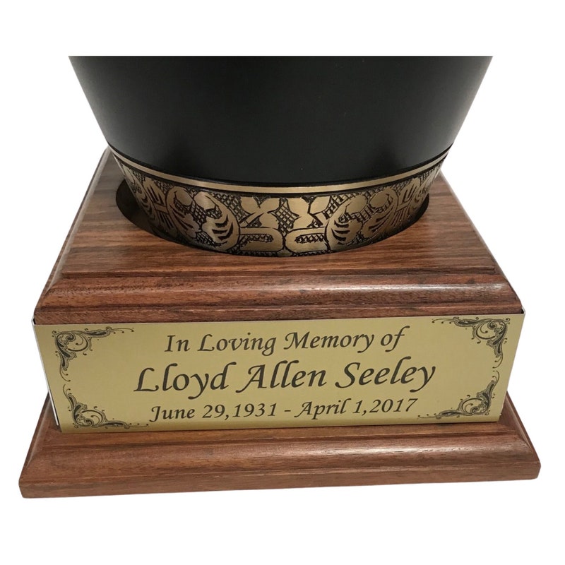 Personalized Urn Stand - Etsy