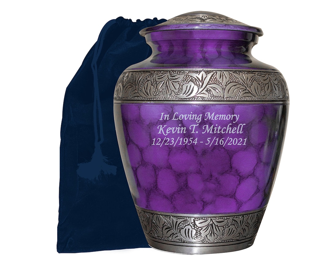 Extra Large Human Funeral Cremation Urn, Custom Engraved Companion ...