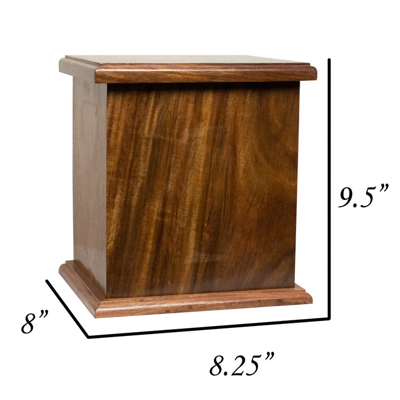 Football Adult Memorial Wooden Cremation Urn-sports Funeral Urns With ...