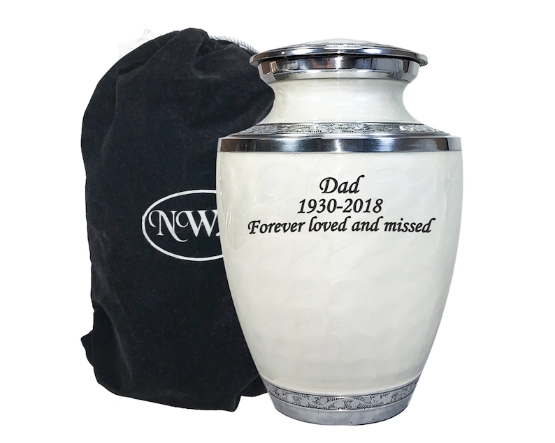 Extra Large Human Funeral Cremation Urn, Custom Engraved Companion ...