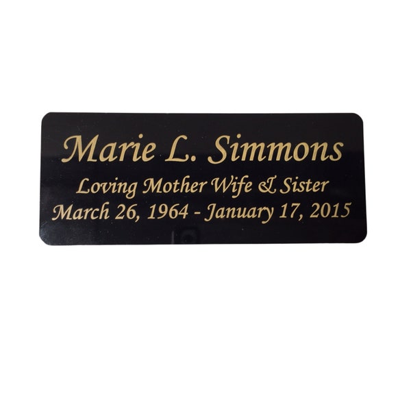 Engraved Name Plate - Etsy