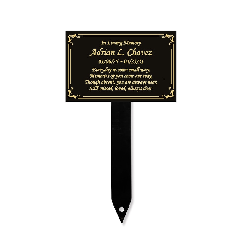 Personalized Grave Plates - Etsy