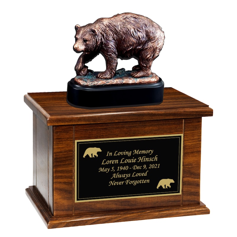 Bear Urn Necklaces - Etsy