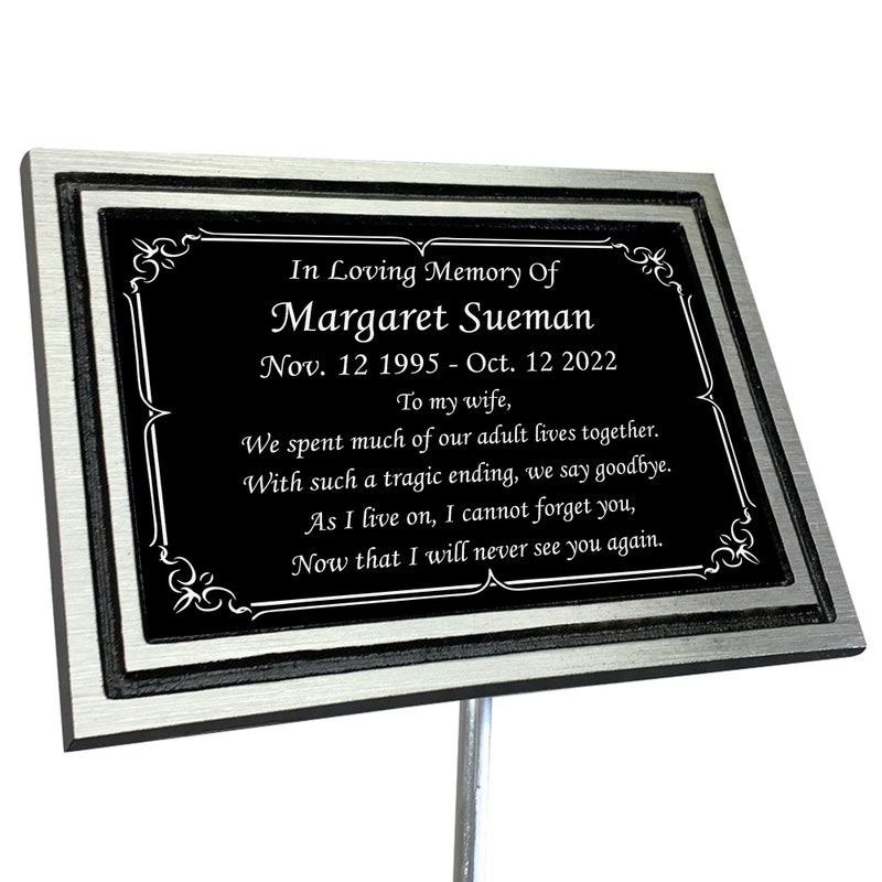 Personalized Grave Plates - Etsy
