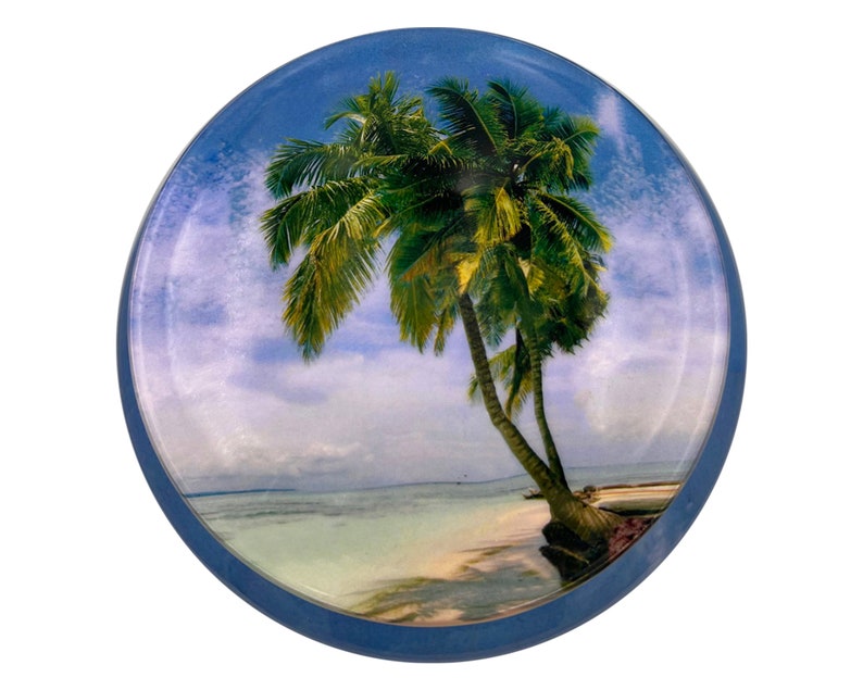 Palm Tree Human Funeral Cremation Urn With Velvet Bag and ...