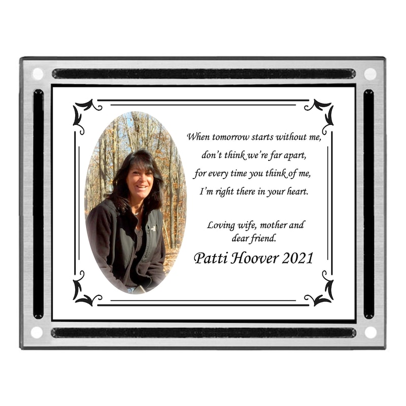Memorial Plaque - Etsy