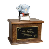Rack 'em up Pool Table Urn - Medium or Adult Unique Billiards Cremation ...