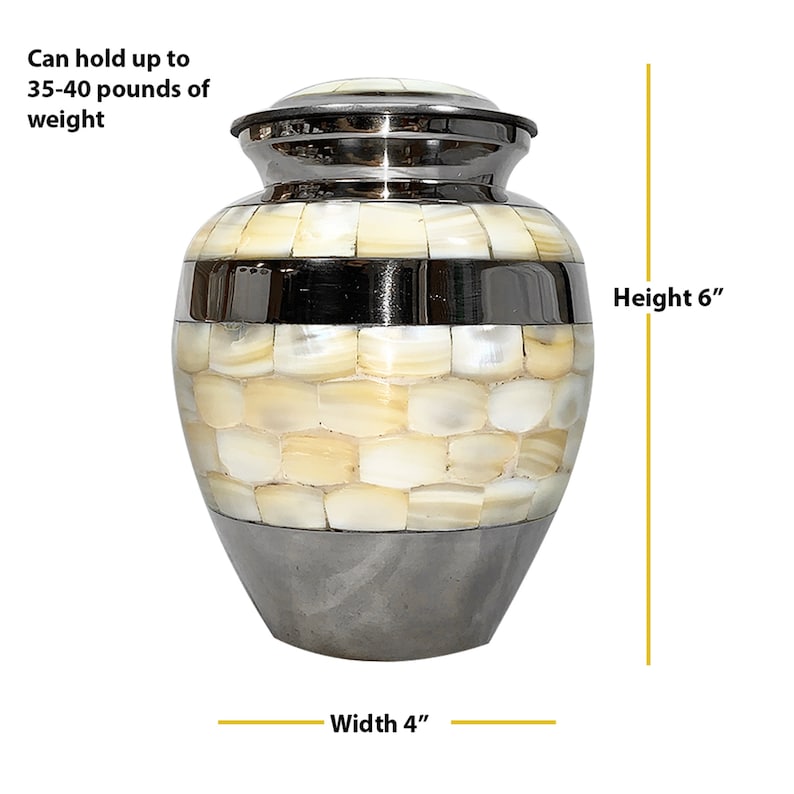 Personalized Cremation Urn Funeral Urns Brass Mother of - Etsy