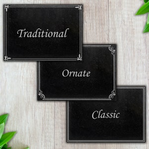 Personalized Engraved Plate, Gold Name Plate, Plaque, Custom Engraving ...