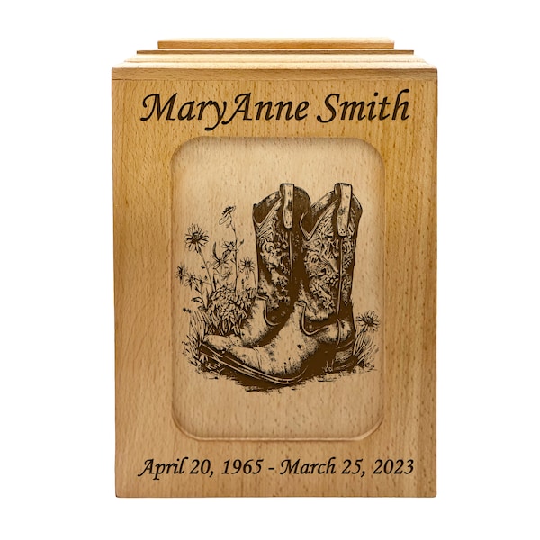 Cowboy Boots Urns - Etsy