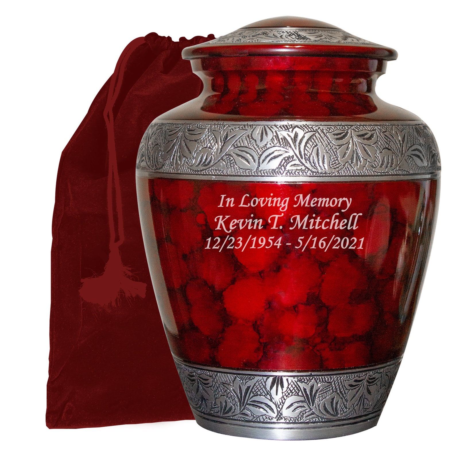 Extra Large Human Funeral Cremation Urn Custom Engraved | Etsy