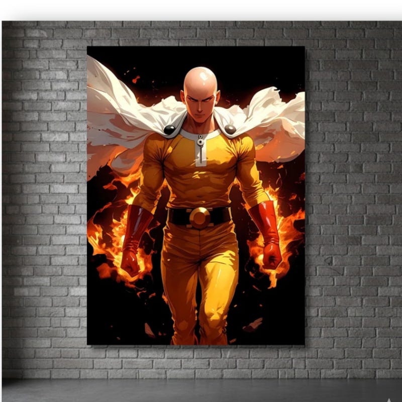 One Punch Man Manga Panels - Etsy