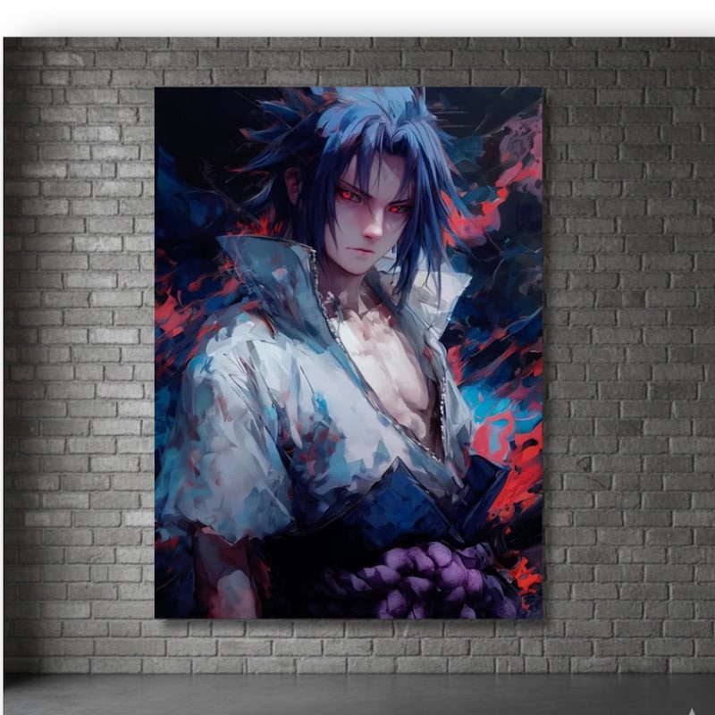 Manga Sasuke Panel - Etsy