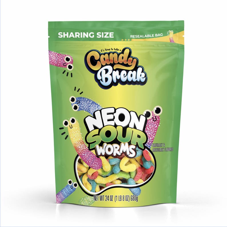 24 Oz Gummy Candies | Pick Your Flavors | Resealable Pouch Bags - Etsy