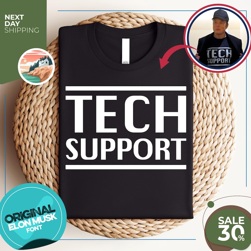 Tech Support Shirt - Etsy