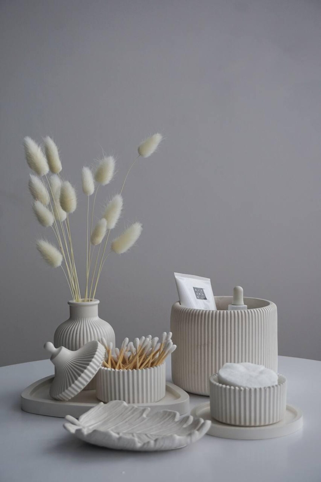 Compact Organizer Set for Bathroom and Vanity, Multifunctional Planter ...