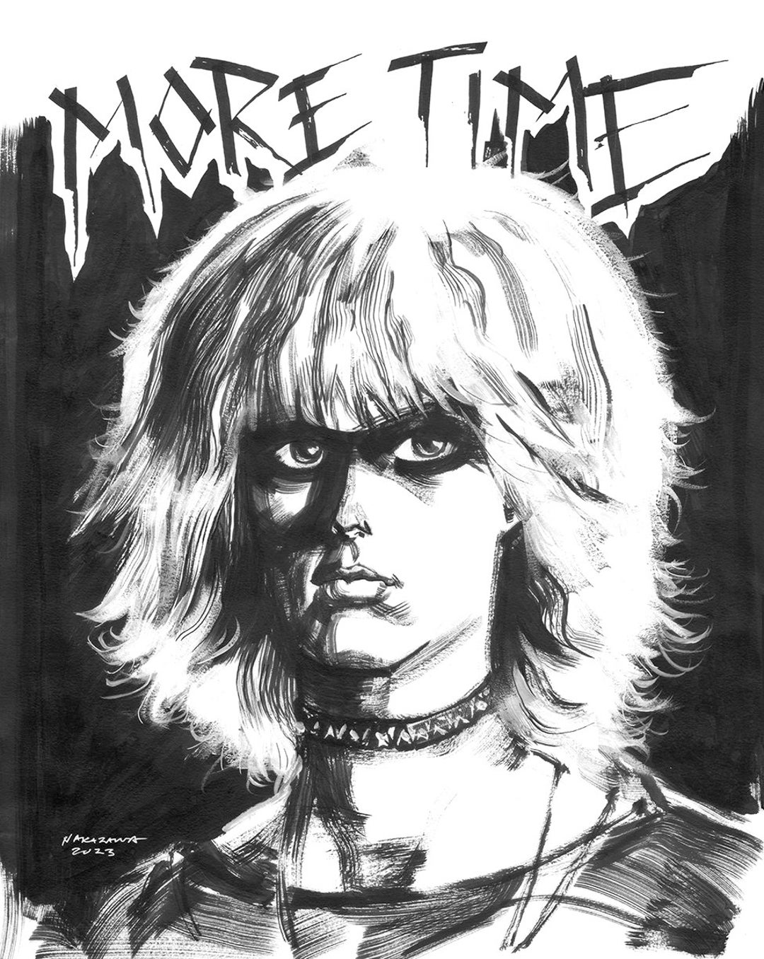 More Time: Pris Original Art - Etsy