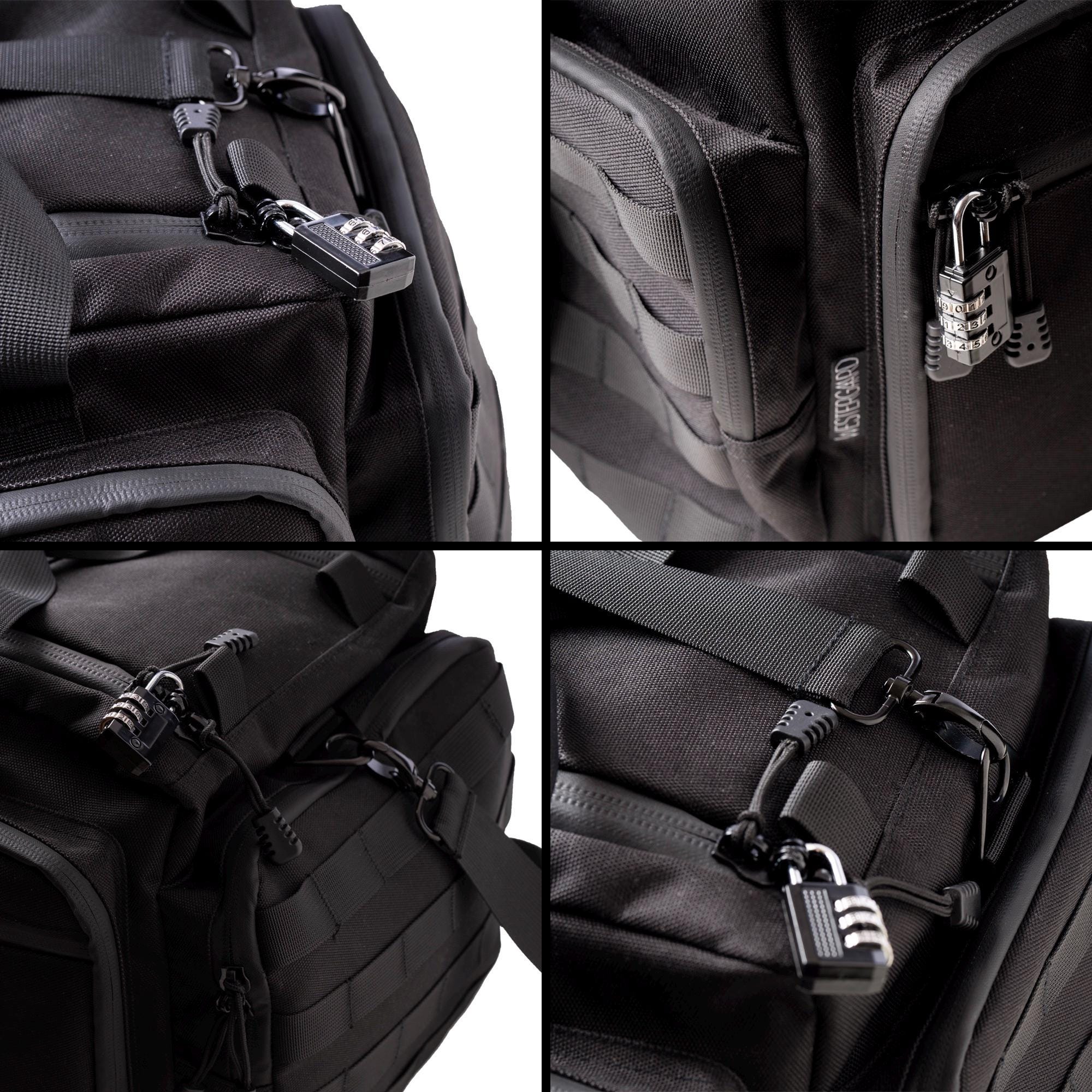 Tactical Gun Range Bag - Hand Gun and Magazine Storage, Lockable ...