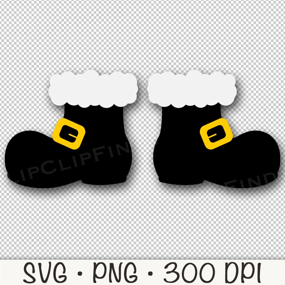 Santa Claus Boots, SVG, PNG, Clipart, Instant Digital Download - Etsy