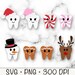 Christmas Tooth Fairy, Santa Claus Tooth Bag SVG, PNG, Dentist, Boy ...