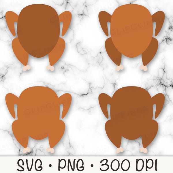 Turkey Cut Out Templates - Etsy