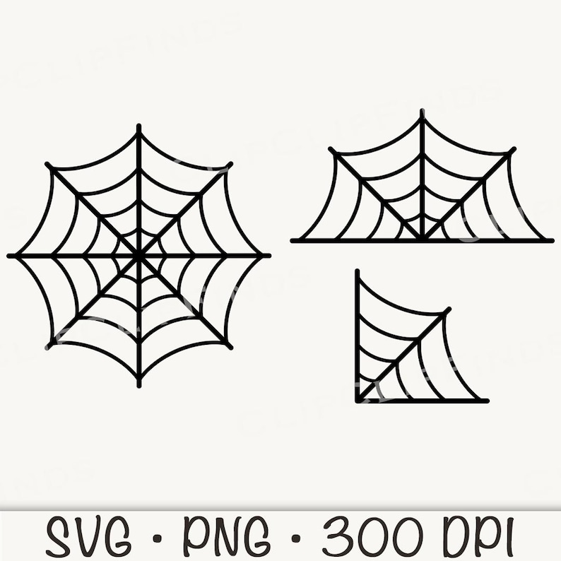Spider Web, Spider Web Corner, Half Spider Web, Halloween, SVG, PNG ...