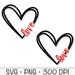 Scribble Heart SVG, Heart Outline PNG, Hand-drawn Heat, Heart With Love ...