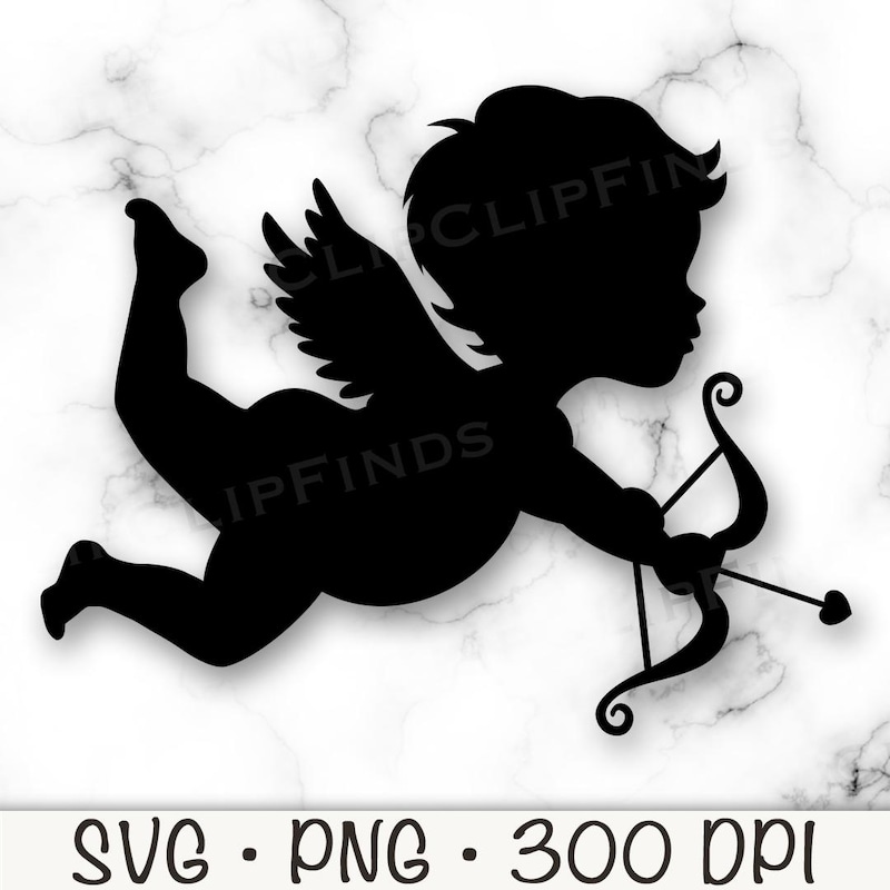 Black Cupid Valentine - Etsy