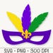 Mardi Gras Masquerade SVG, Mardi Gras Mask PNG, Mardi Gras Clipart ...