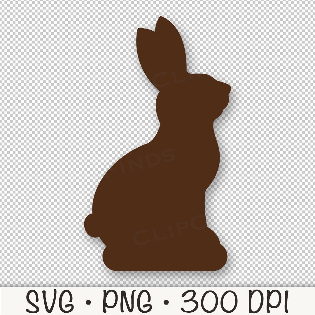 Chocolate Easter Bunny SVG, Chocolate Easter Rabbit PNG, Easter Sweets ...