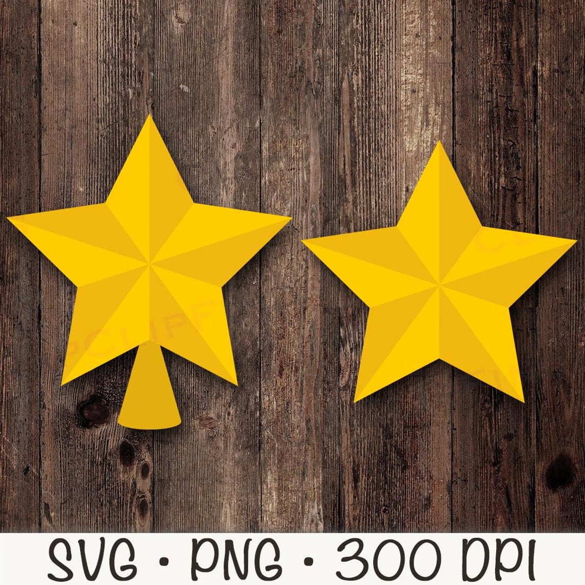 Christmas Star, Christmas Tree Star Topper, Nautical Star, SVG Vector ...