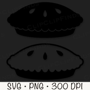 Pie SVG, Pie PNG, Pie Silhouette, Pie Vector File, Pie Outline, Holiday ...