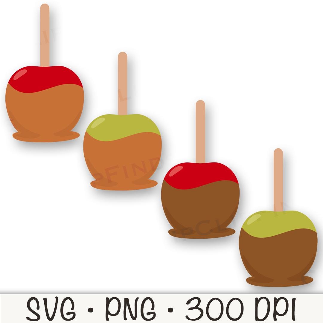 Candy Apple, Caramel Apple, Red Candy Apple, Green Candy Apple ...