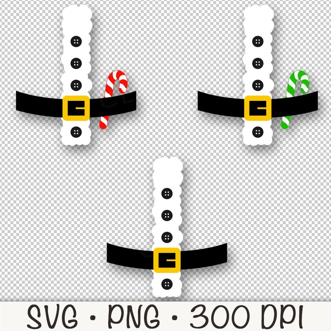 Santa Claus Shirt Costume SVG, Santa Shirt Outfit PNG, Santa Belt ...