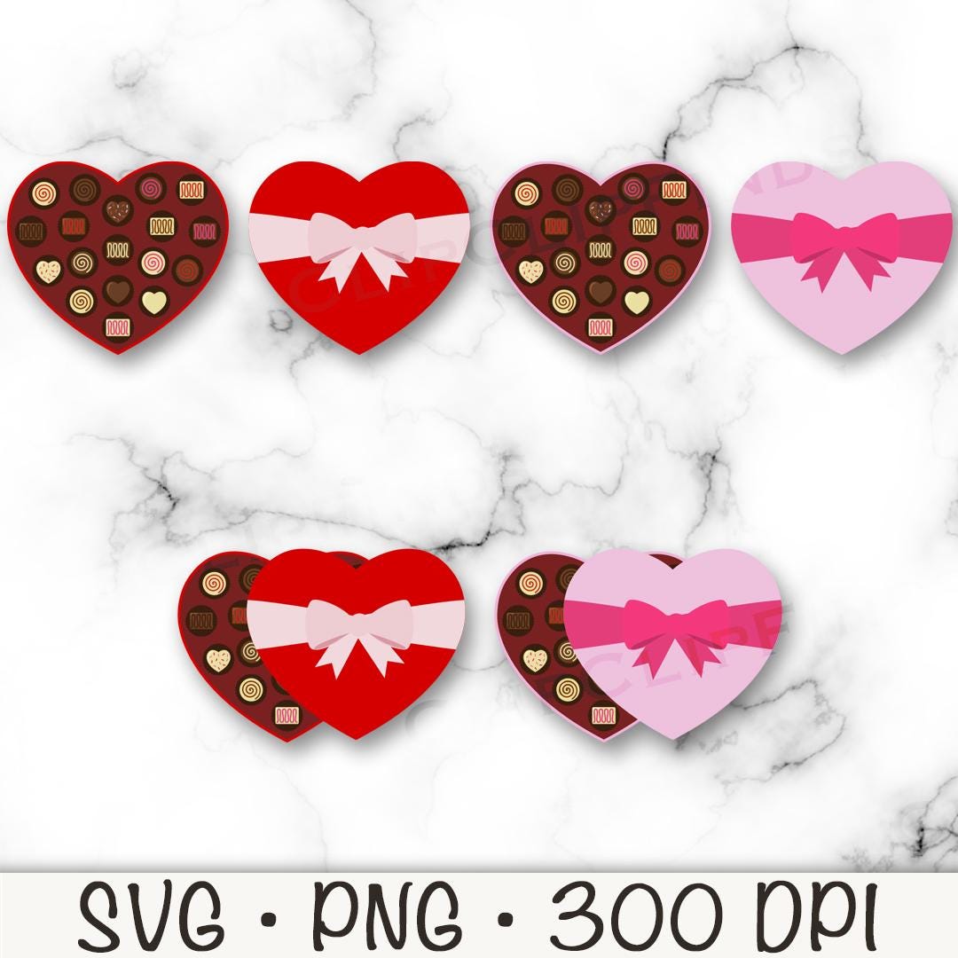 Valentine's Day Box of Chocolates, Chocolate Truffle, Heart Chocolate ...