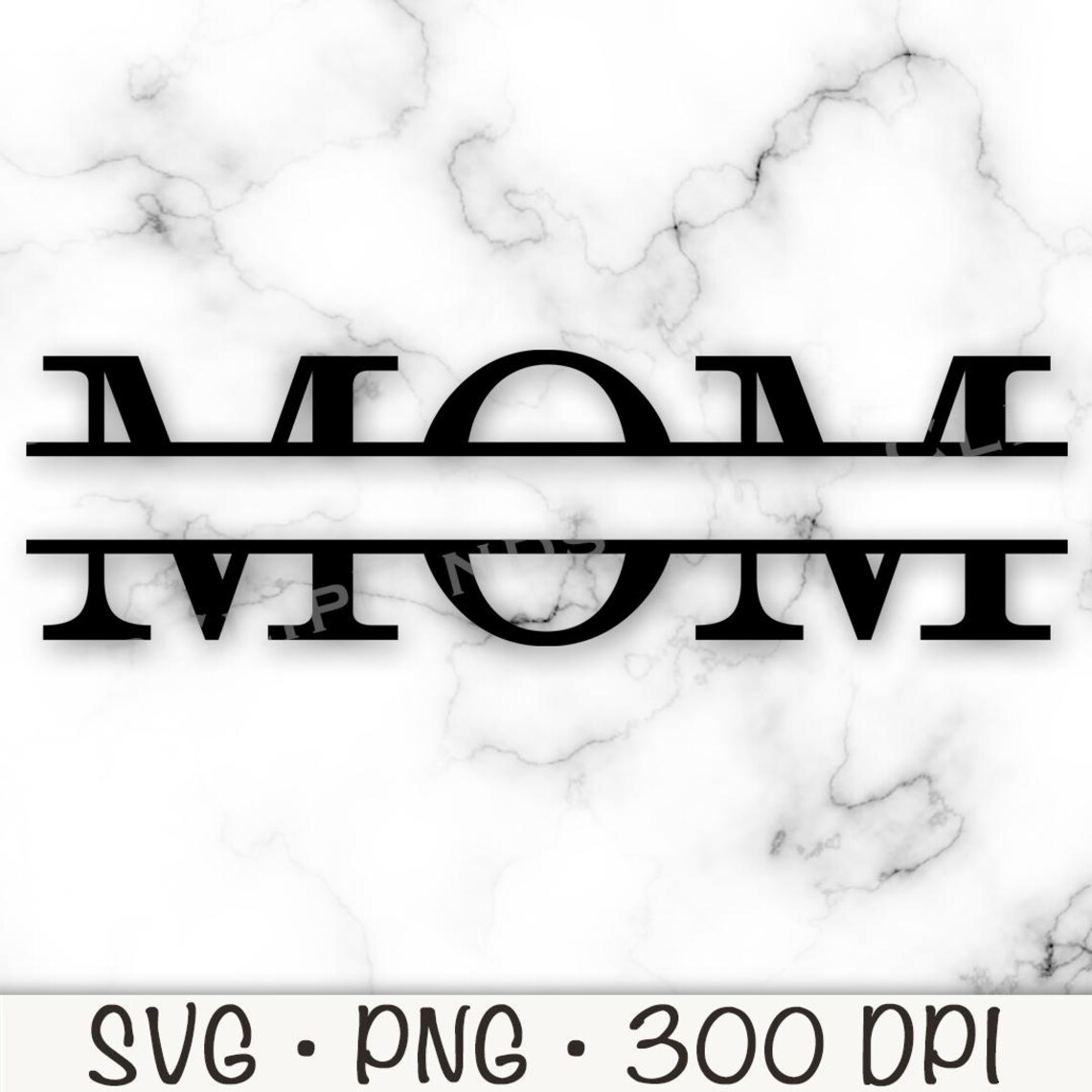 Mom SVG, Mom Monogram, Mom Split Name Frame, Mom Monogram PNG, Mother's ...