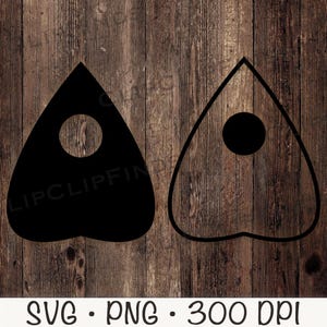 Ouija Planchette SVG, Spiritual Planchette PNG, Witch Planchette ...