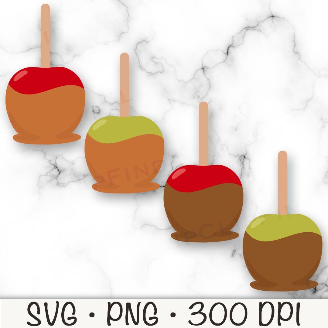 Candy Apple, Caramel Apple, Red Candy Apple, Green Candy Apple ...