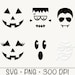 Halloween Faces | Mummy | Pumpkin | Frankenstein | Ghost | Dracula ...