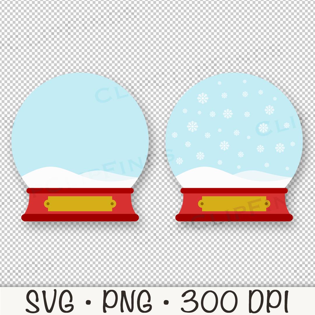 Winter Snow Globes SVG, Blank Snow Globes PNG, Snow Globes Clipart ...