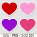Doily Hearts SVG, Scalloped Hearts SVG, Lace Hearts Clipart, Scalloped ...