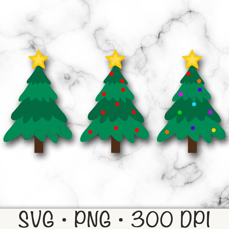 Flat Christmas Bauble Svg - Etsy