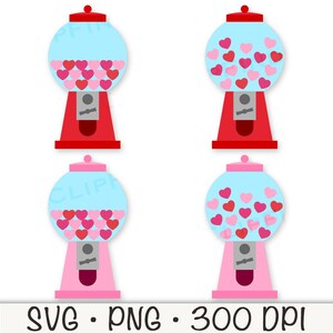 Heart Gum Ball Machine, I Chews You, Valentine's Day Gum Ball Machine ...
