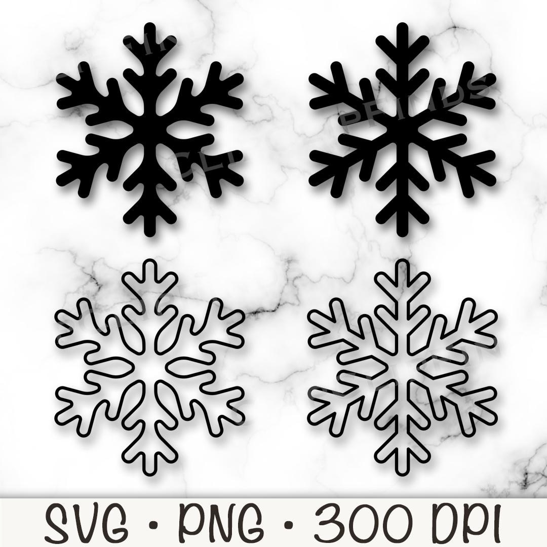Snowflake SVG, Snowflake PNG, Snowflake Clipart, Single Snowflake ...