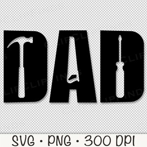 Tool Dad SVG, Father's Day PNG, Sublimation, Dad Shirt Svg, Gift for ...