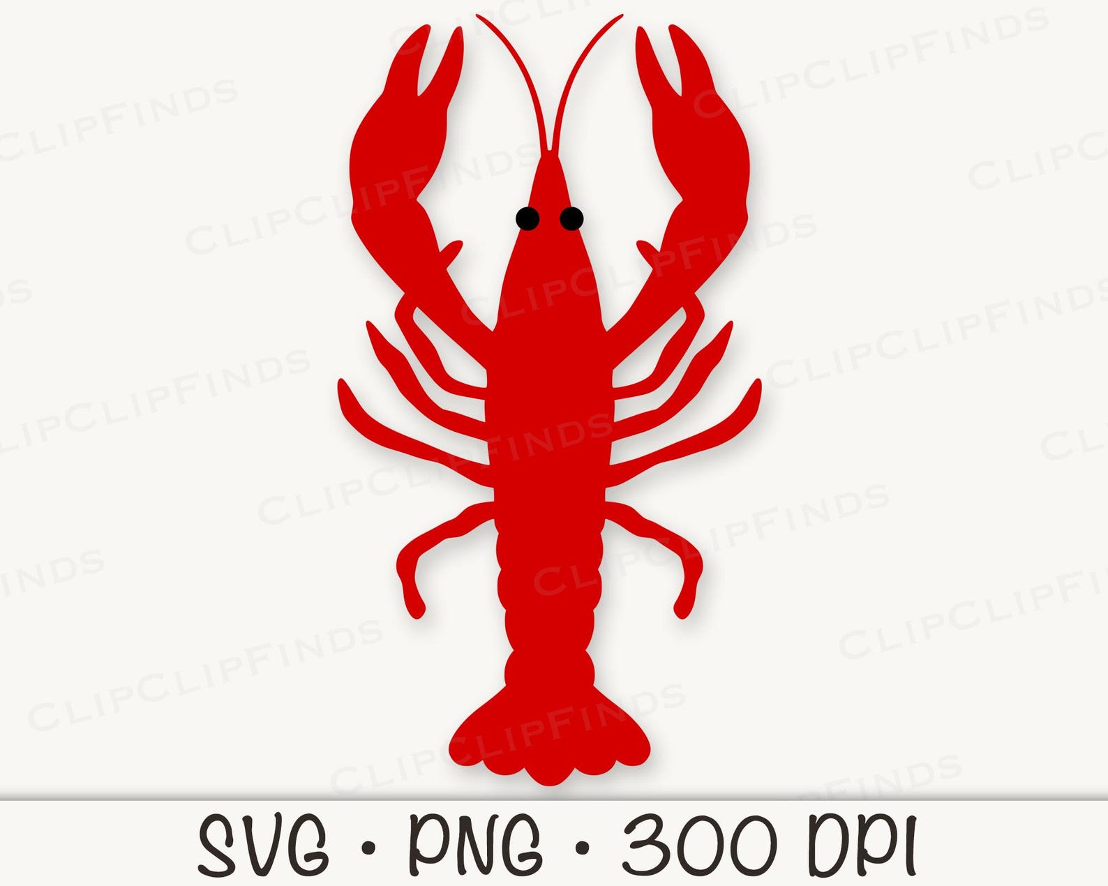 Crawfish SVG, Crawfish Boil, Vector Cut File, Crawfish PNG, Transparent ...
