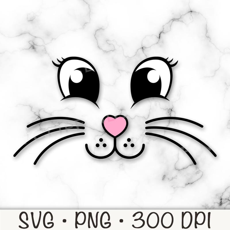 Easter Bunny Eyes Clip Art - Etsy