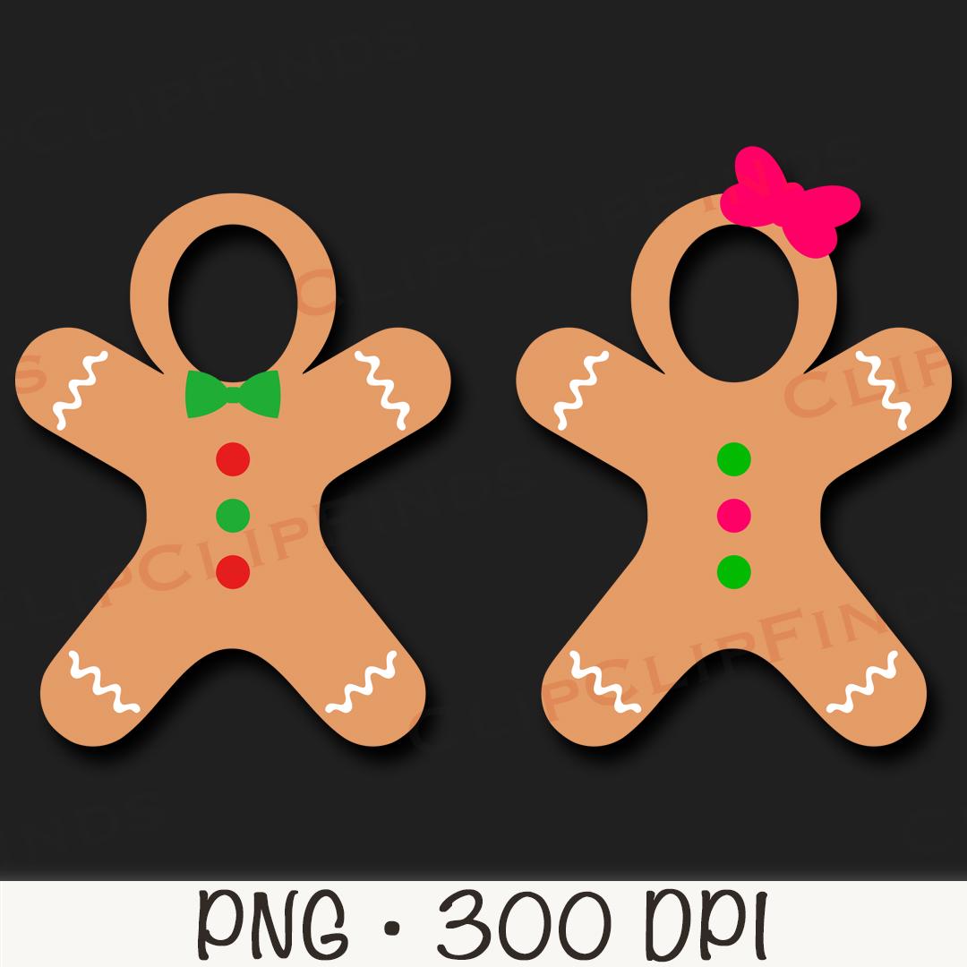 Christmas Gingerbread Add Your Photo, Gingerbread Girl, PNG, Add Your ...