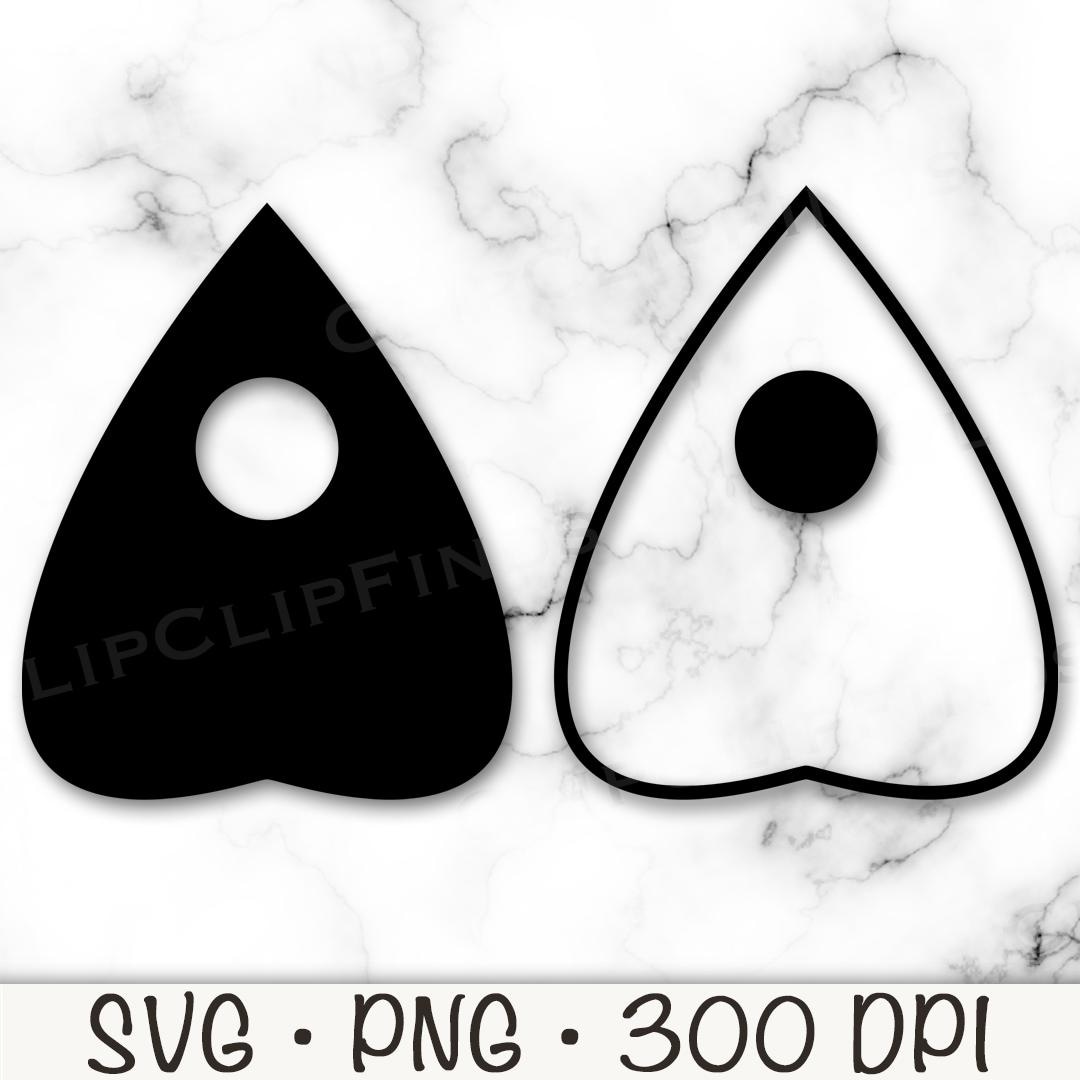 Ouija Planchette SVG, Spiritual Planchette PNG, Witch Planchette ...