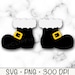 Santa Claus Boots, SVG, PNG, Clipart, Instant Digital Download - Etsy